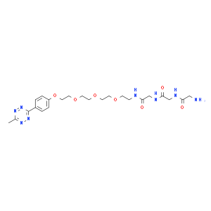 Gly-Gly-Gly-PEG4-methyltetrazine - CAS:2353409-82-0 - CAS号查询_生物试剂_化学试剂_分析试剂_实验试剂-普西唐试剂商城