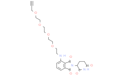 4-((3,6,9,12-tetraoxapentadec-14-yn-1-yl)amino)-2-(2,6-dioxopiperidin-3-yl)isoindoline-1,3-dione ...